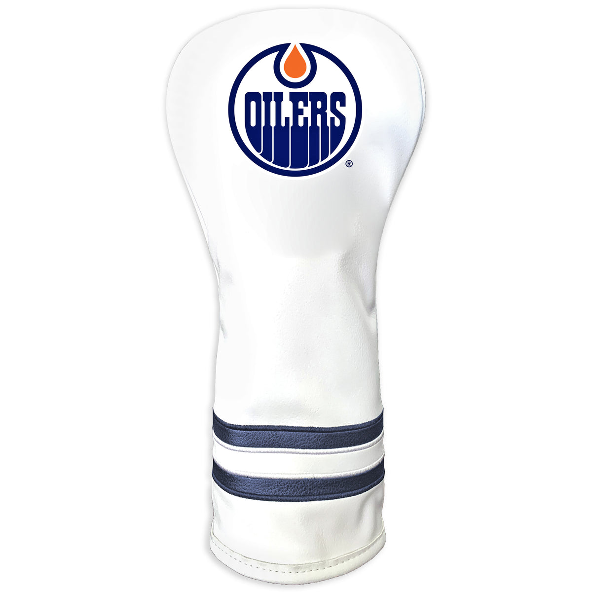 Team Golf Edmonton Oilers DR/FW Headcovers – Black Square Golf