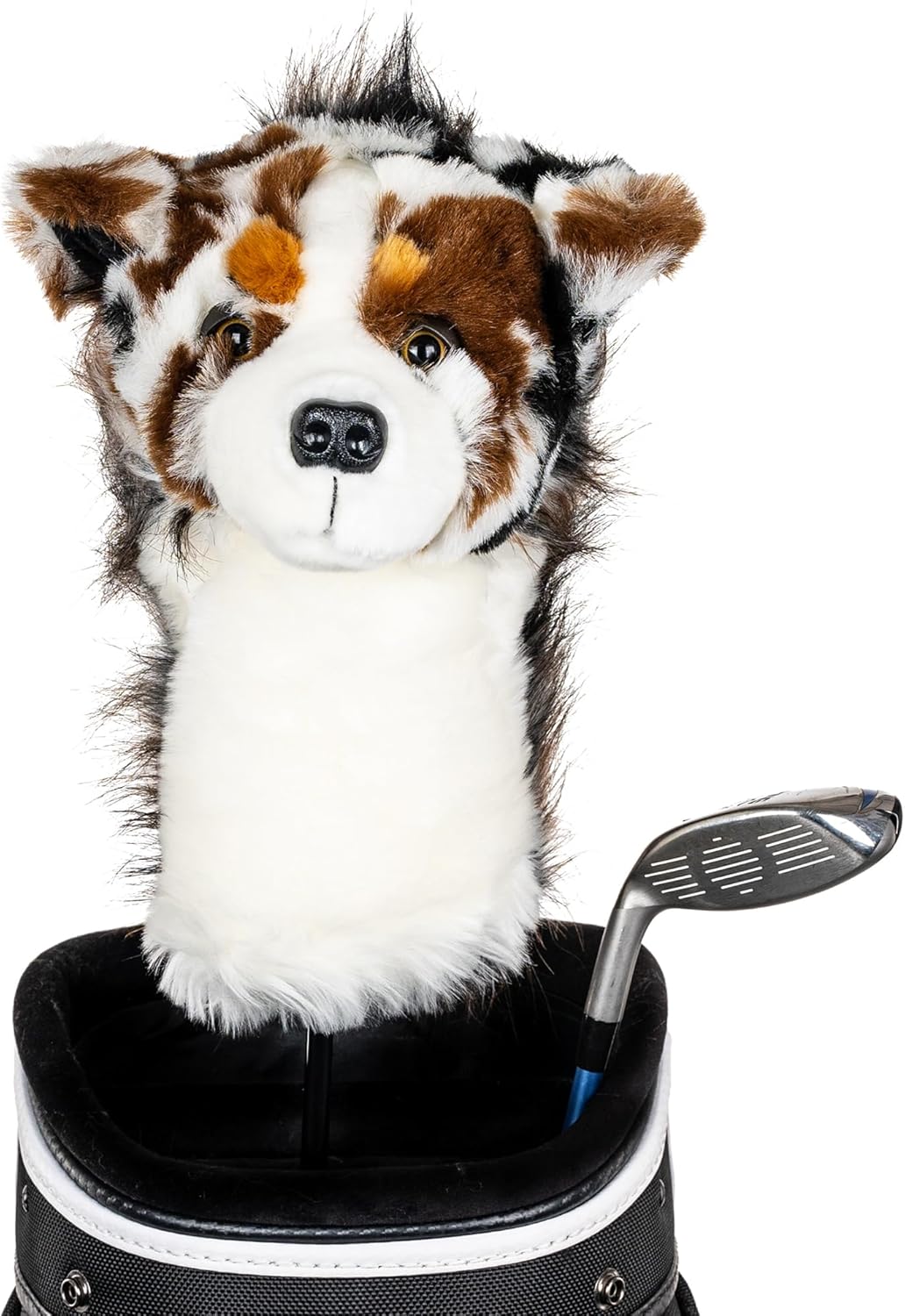 Daphne's Headcovers Australian Shephard Driver Headcover – Black Square ...