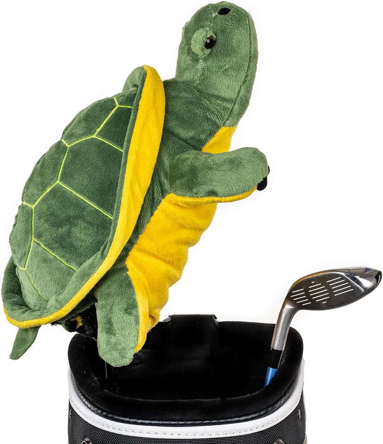 Daphne's Headcovers Turtle Driver Headcover - Black Square Golf