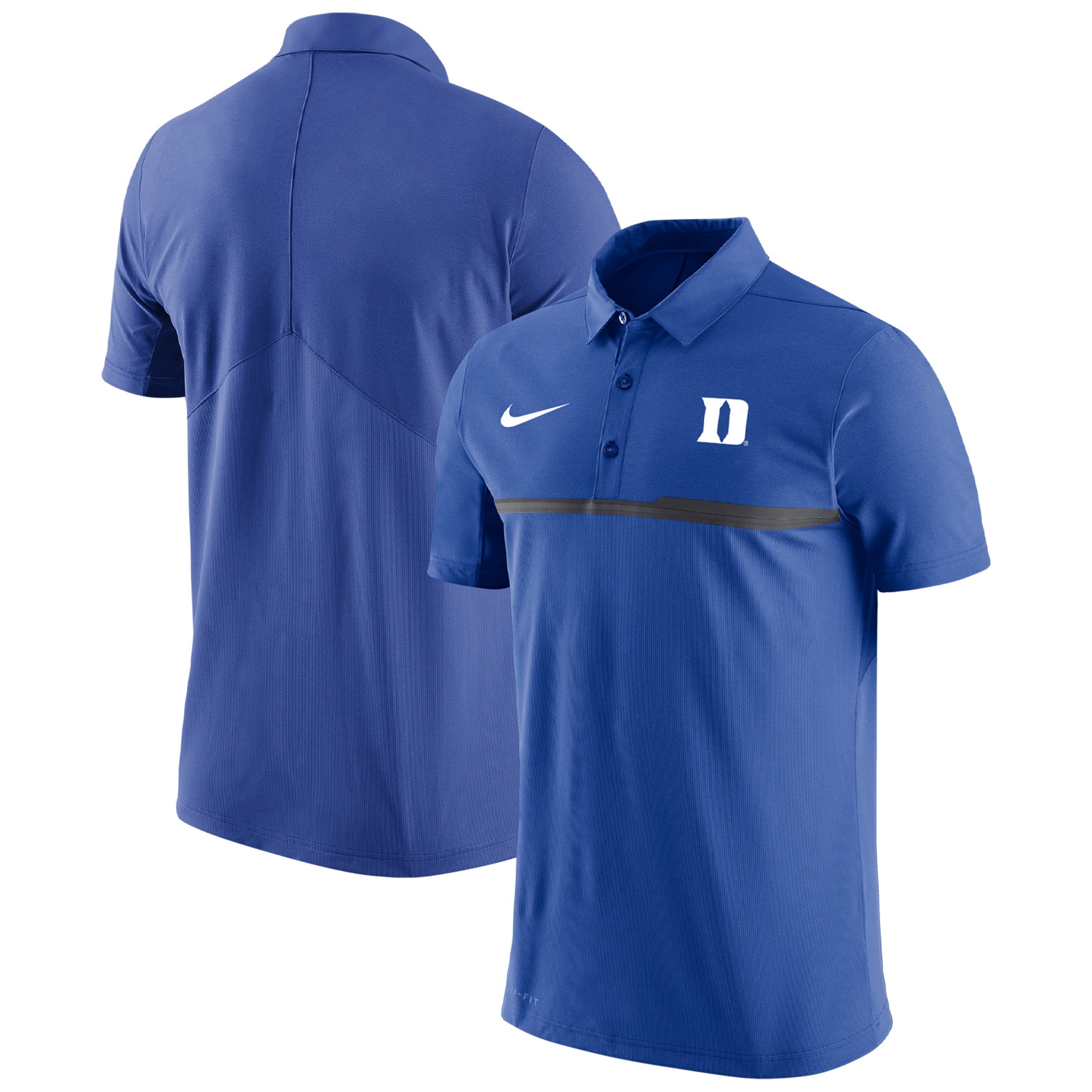 Duke Golf Shirts and Polos - Black Square Golf