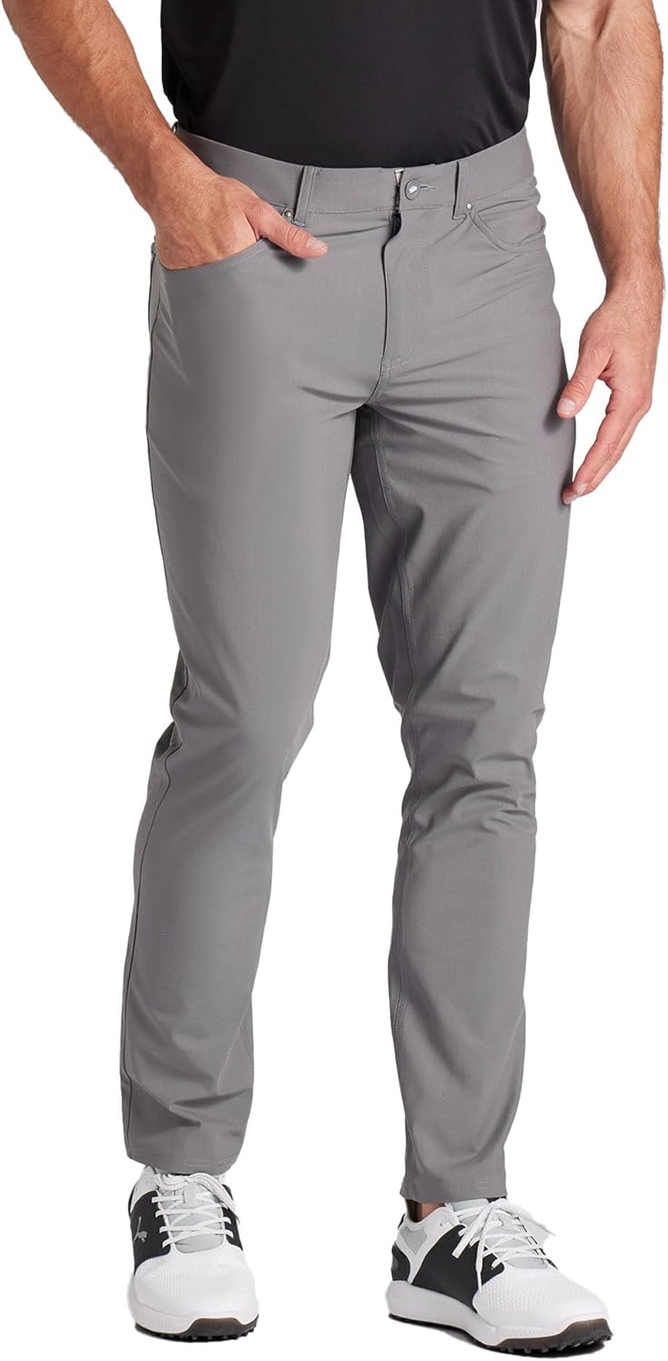 PUMA Men's 101 5 Pocket Pant - Black Square Golf
