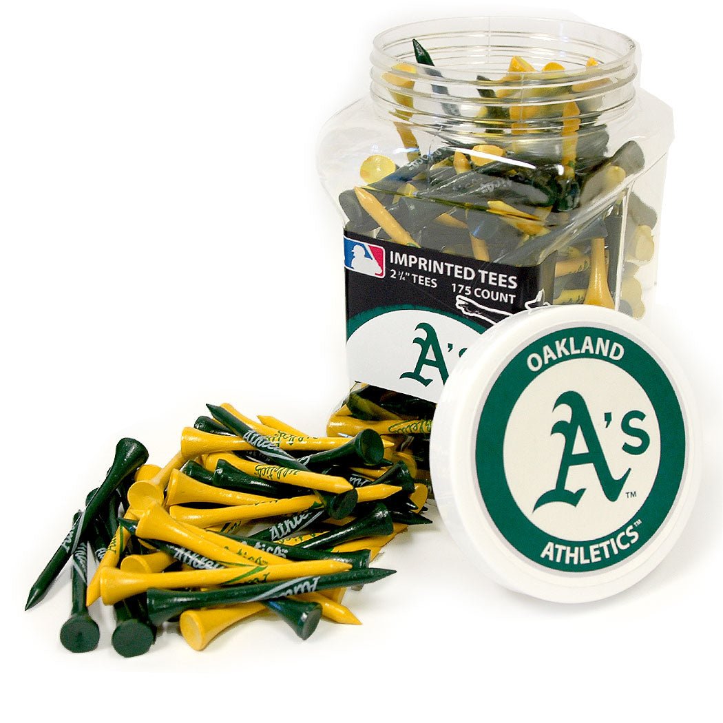 Team Golf A's Golf Tees – Black Square Golf