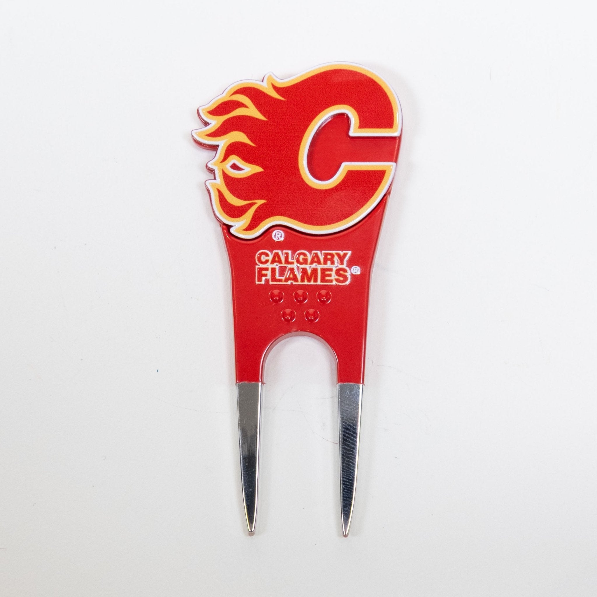 Team Golf CGY Flames Divot Tools - Black Square Golf