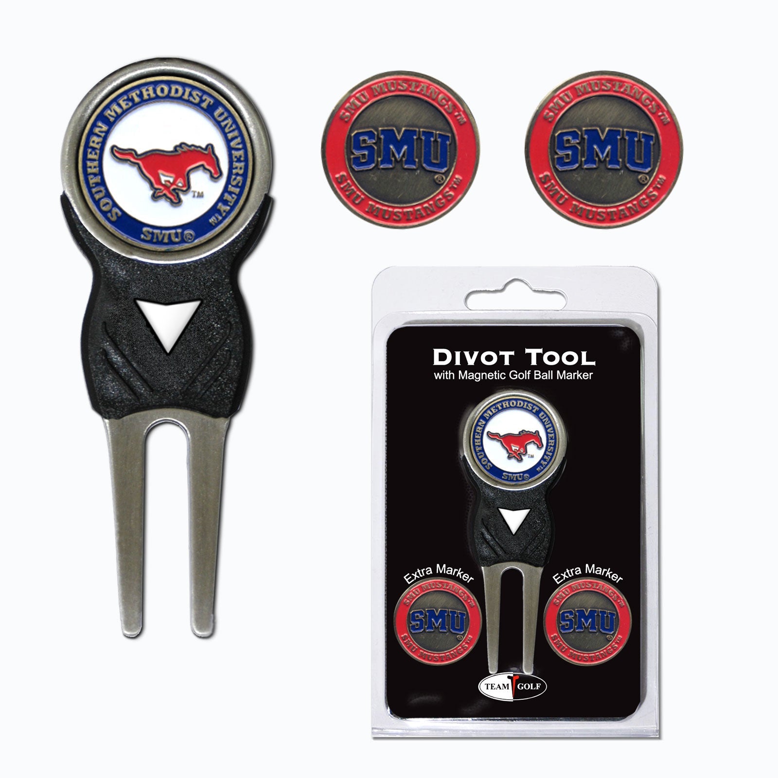 SMU Divot Tools | Team Golf – Black Square Golf