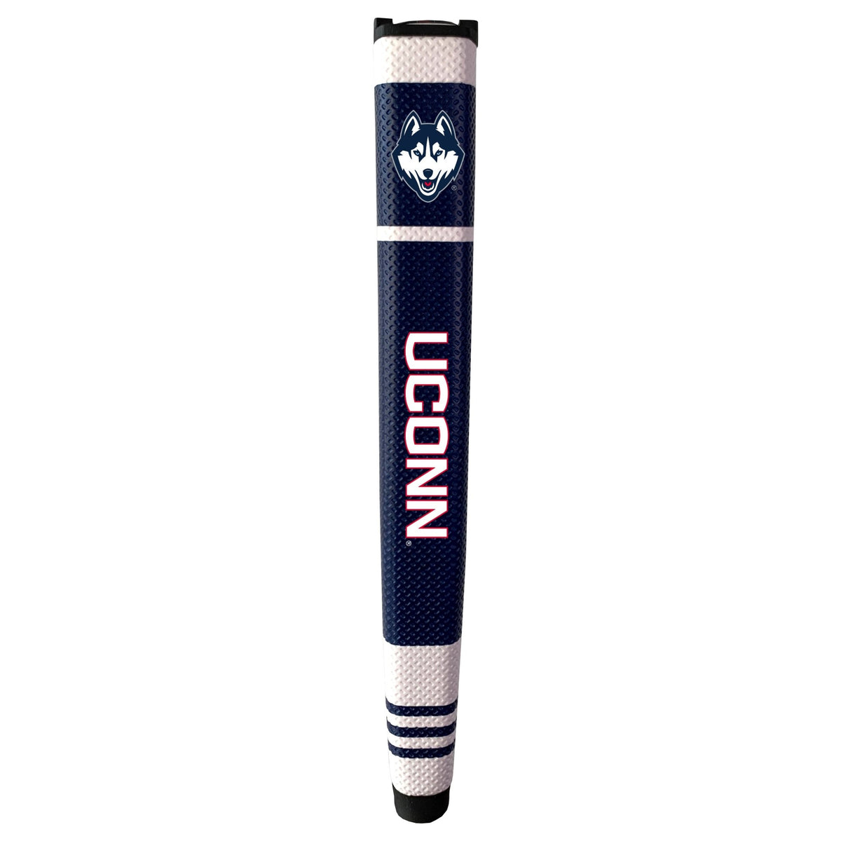 Team Golf UCONN Putter Grips - Black Square Golf